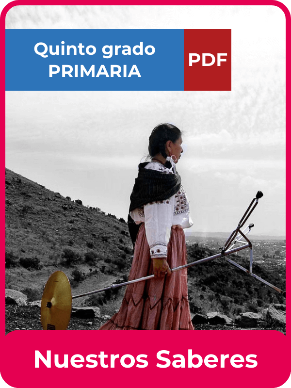 Nuestros saberes quinto grado de primaria 2024-2025